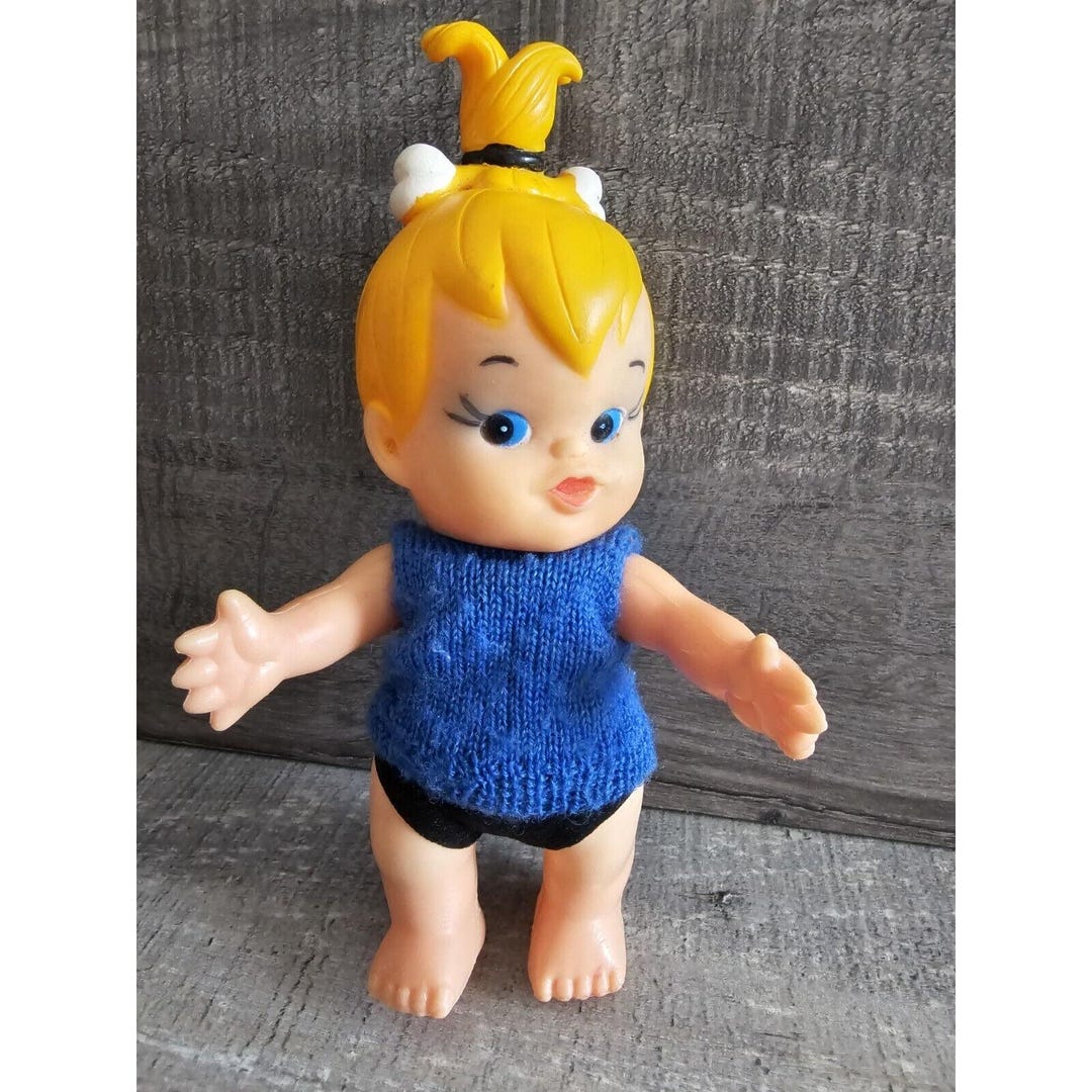 Vintage the Flintstones - 7" PEBBLES DOLL, R Dakin Co, 1970 #28 - Etsy