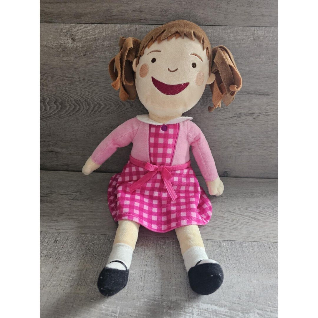 Pinkalicious Plush Stuffed Doll Book Character Toy Victoria Kann Pink ...