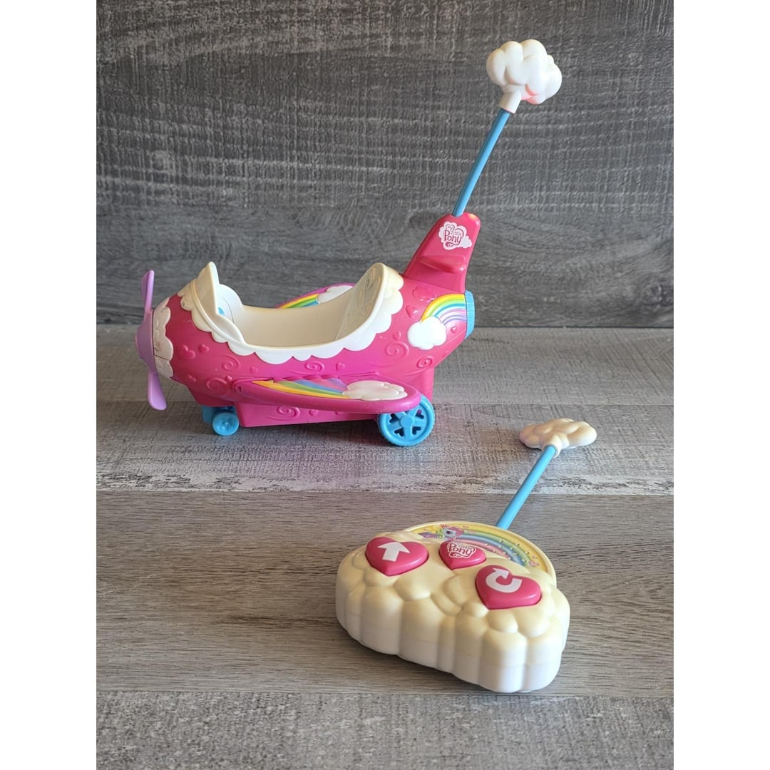 My Little Pony Remote Control Airplane Hasbro Toy Vehicle #25659 W ...