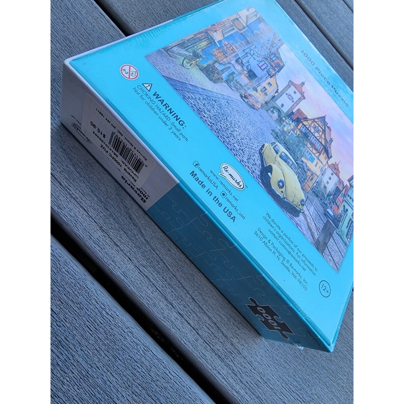 New Bavaria 1000 Piece Town Puzzle Made in USA New Sealed Box - Etsy