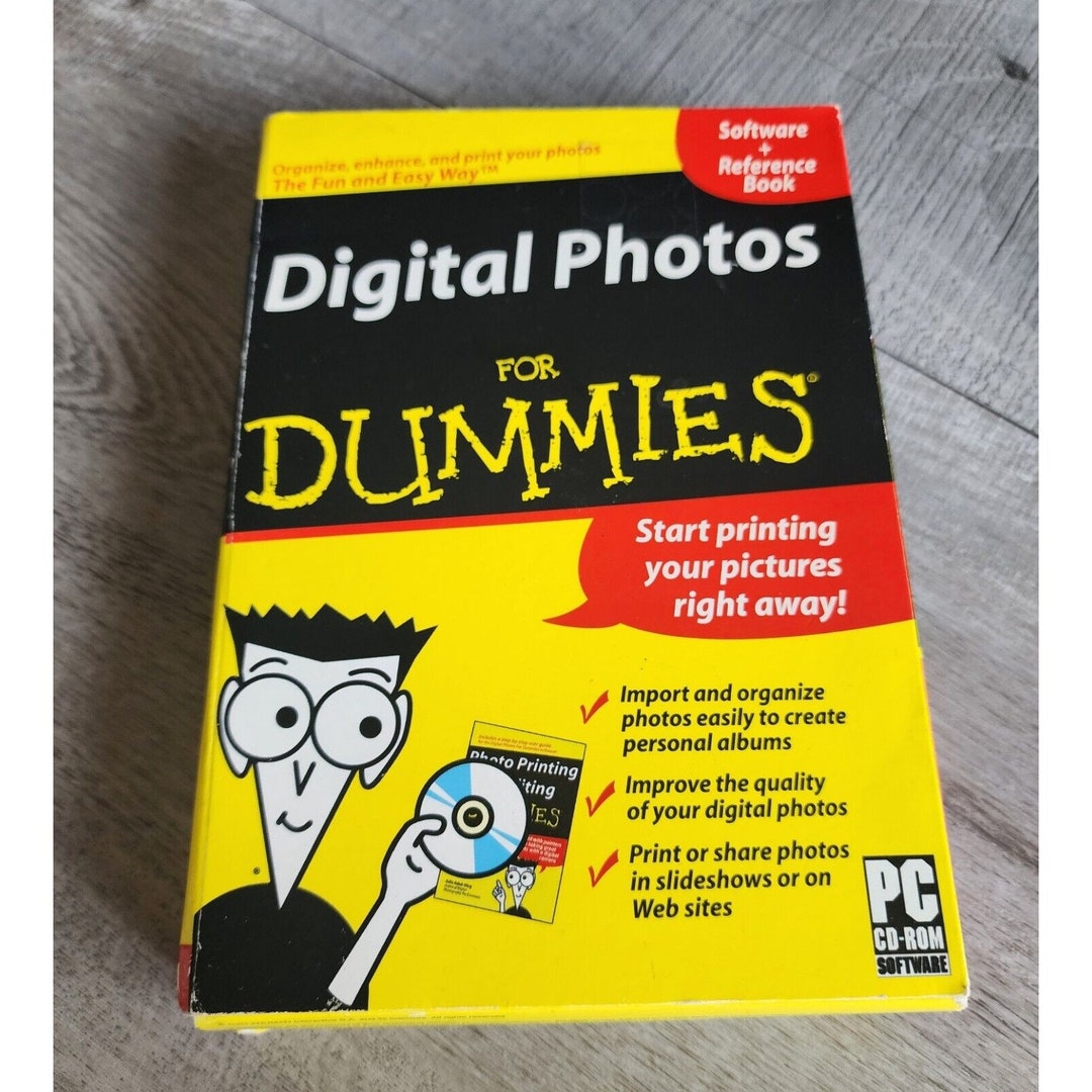 Family Tree for Dummies Software (PC CD-ROM) + Reference Book New ...