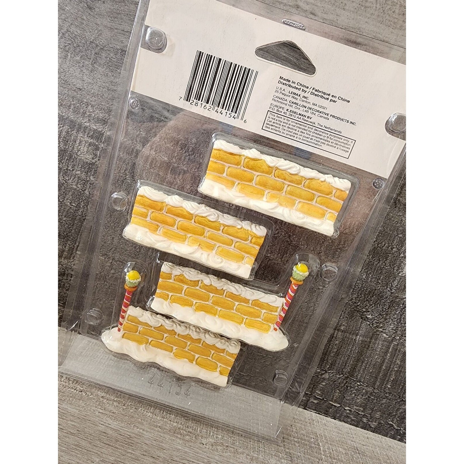 Lemax Sugar 'n Spice "frosted Wafer Wall" 2004 New in Package - Etsy
