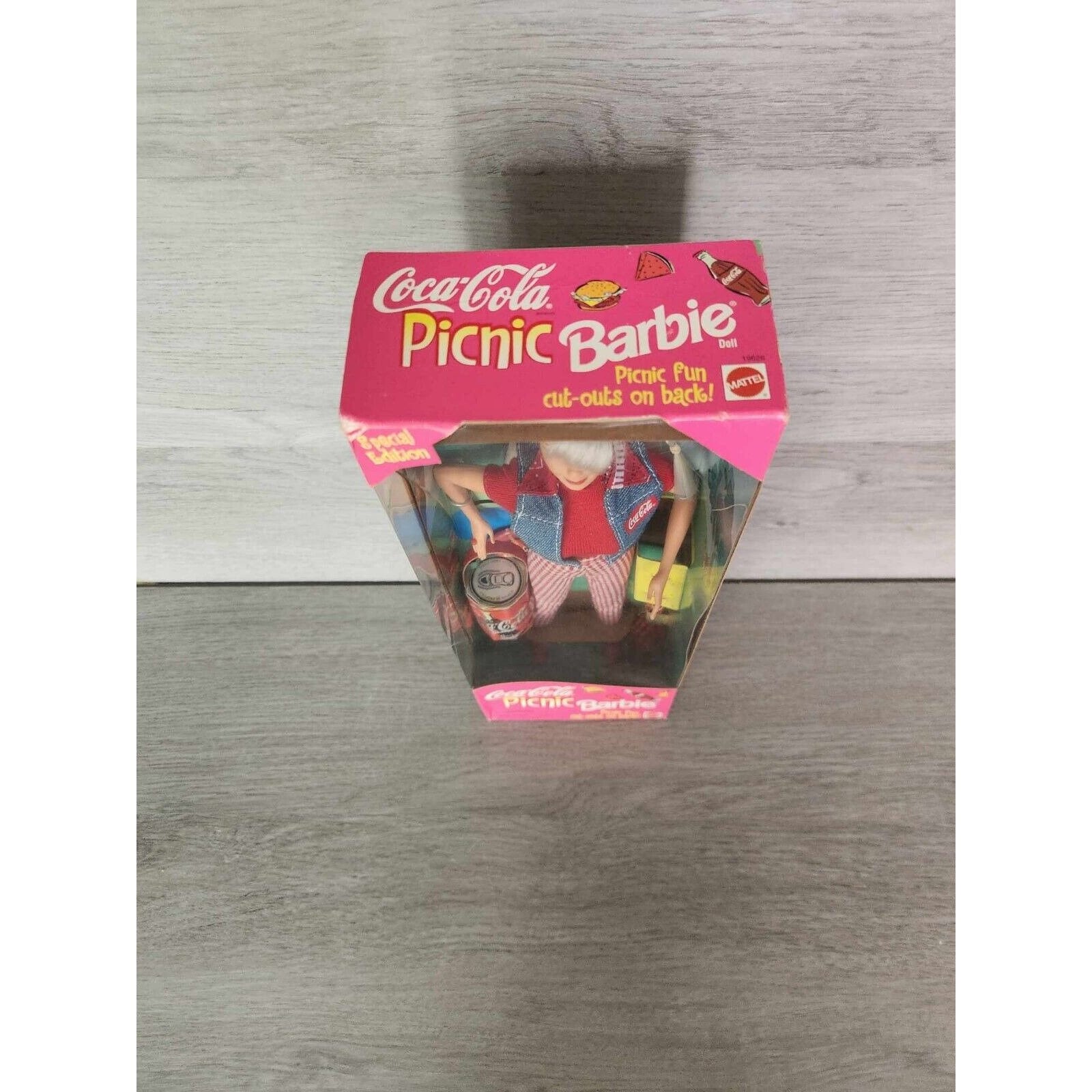 Mattel 1997 Coca-cola Picnic Barbie Doll Special Edition 19626 NEW - Etsy
