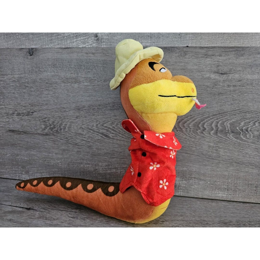 The Bad Guys Mr Snake Soft Toy Plush 9 Inch Tall Kids Movie Plushie ...