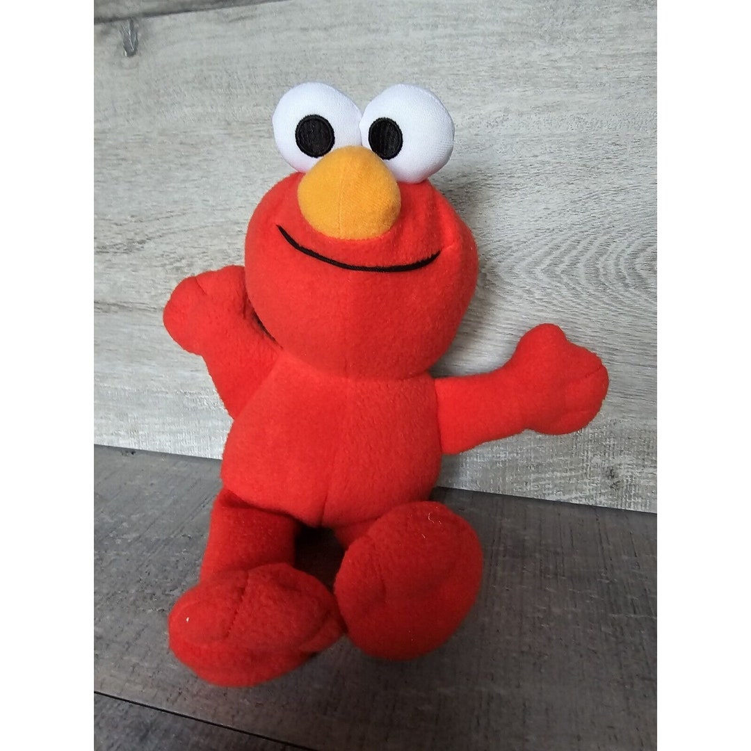 Sesame Street Little Elmo 7" Plush Stuffed Animal Toy Fisher Price 2007 ...