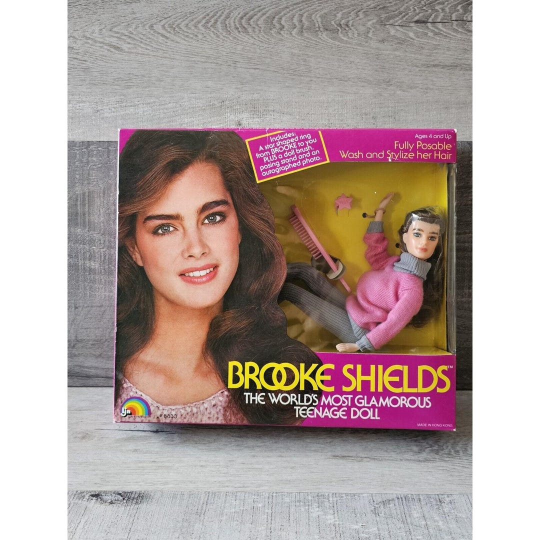 Vintage 1982 Brooke Shields the World's Most Glamorous Teenage Doll ...