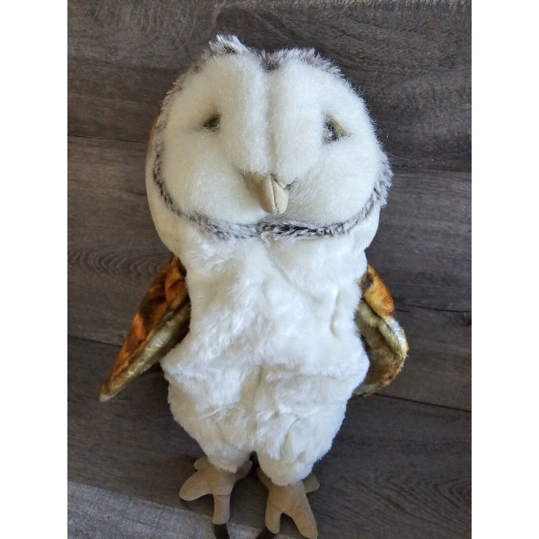 Folkmanis Barn Owl Hand Puppet Plush Stuffed Animal Bird - Etsy