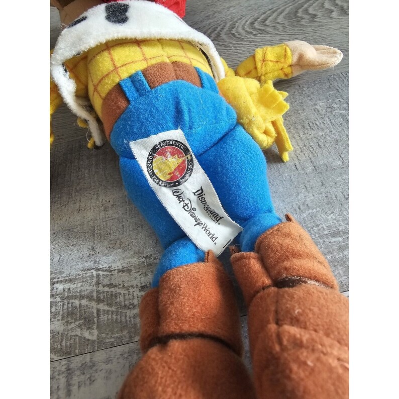 Disney Parks Plush Toy Story SHERIFF WOODY 12" Stuffed Toy Walt Disney ...