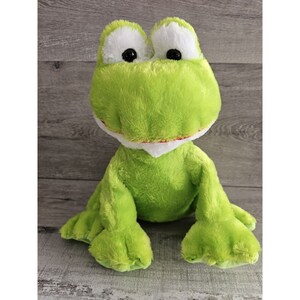 15" Frog Noah's Ark Stuffed Animal Plush Green Pond Swampy Rare - Etsy