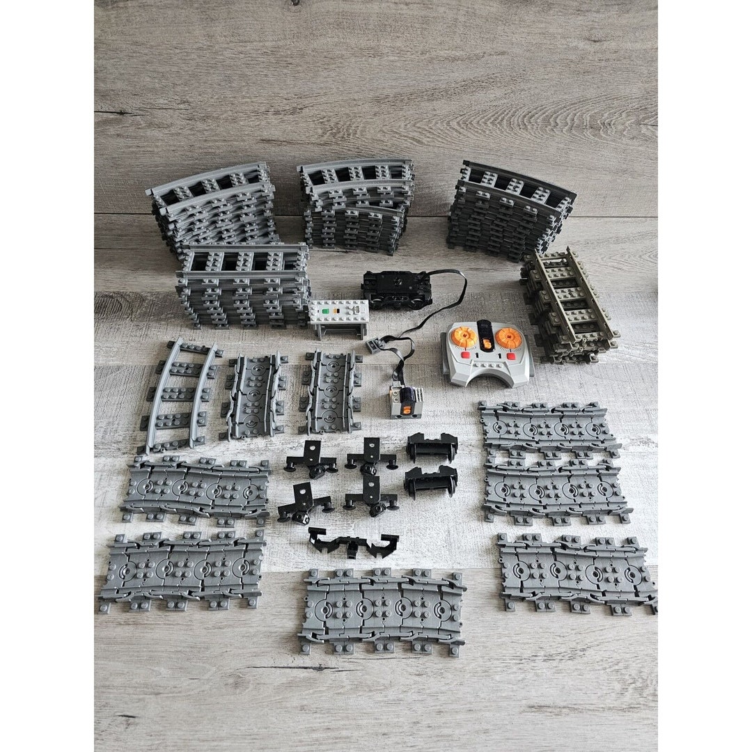 Huge Lego Railway Train Lot Train Track Controller Electrical ...