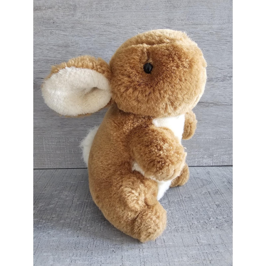 Eden Bunny Rabbit Soft 7" Vintage Korea Plush Soft Toy Cuddly Sits up ...