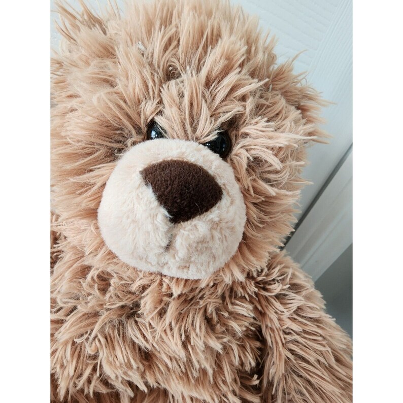Aurora Teddy Bear Bonny Tan Plush Stuffed Animal Toy Brown 12 Scruffy ...