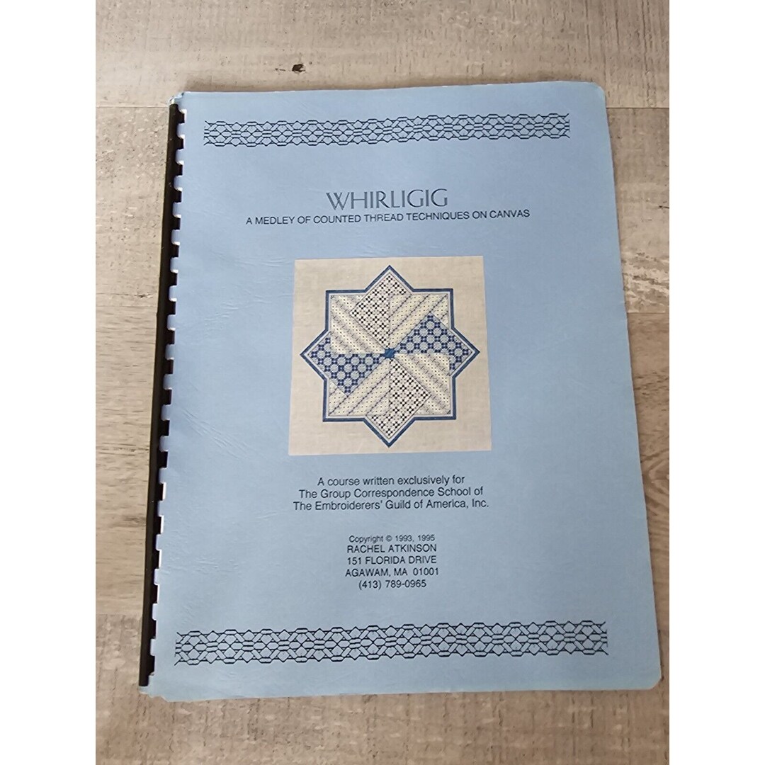 Whirligig Counted Thread EGA GCC Chart Rachel Atkinson Counted Chart ...