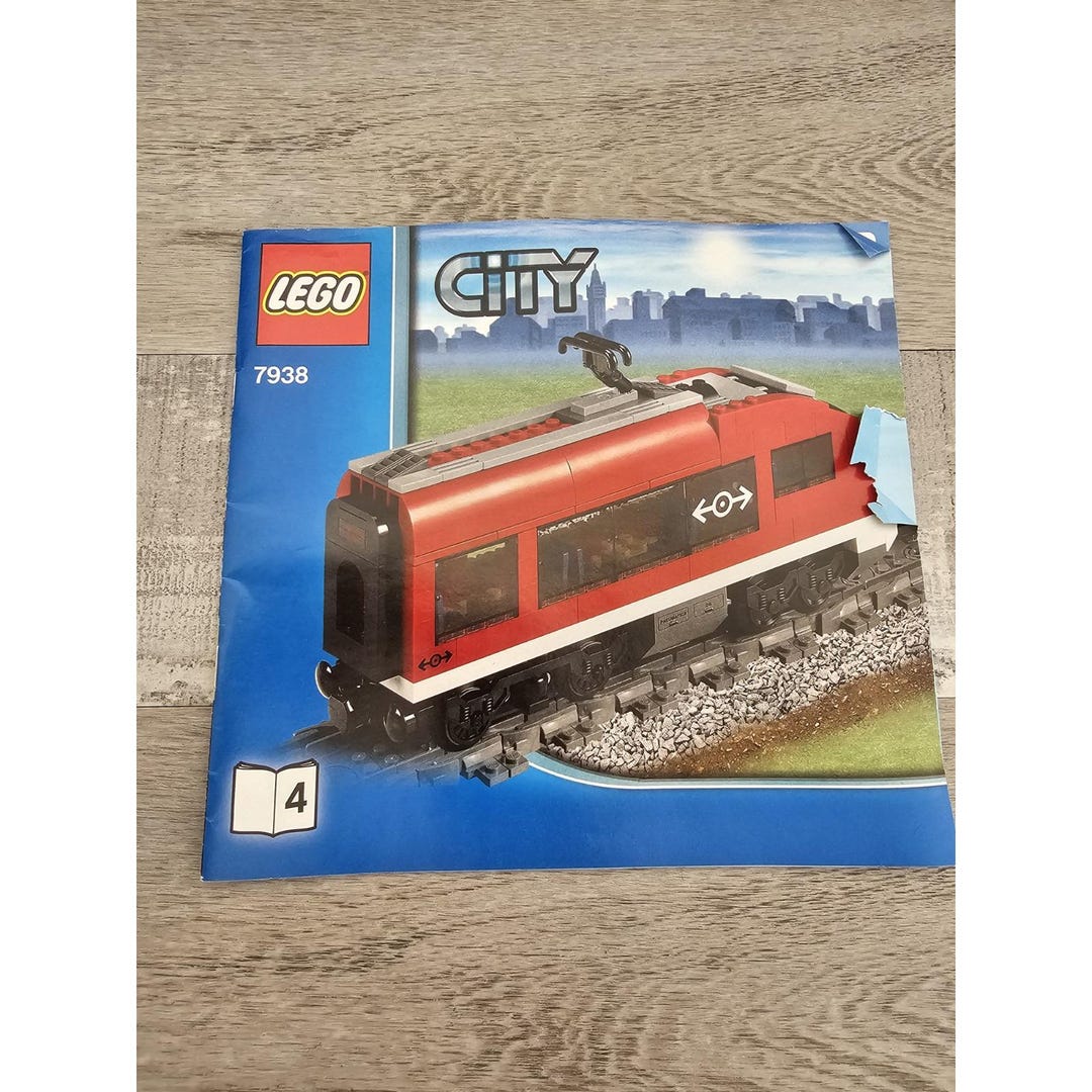 Lego City #7938 Instruction Manual Booklet Book 4 Only - Etsy