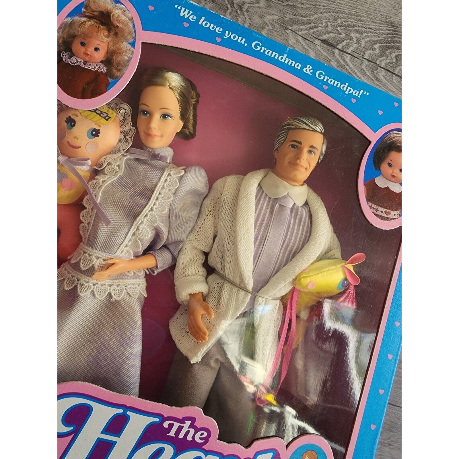 The Heart Family Grandma & Grandpa Heart Set 1986 #3132 NRFB New HTF ...