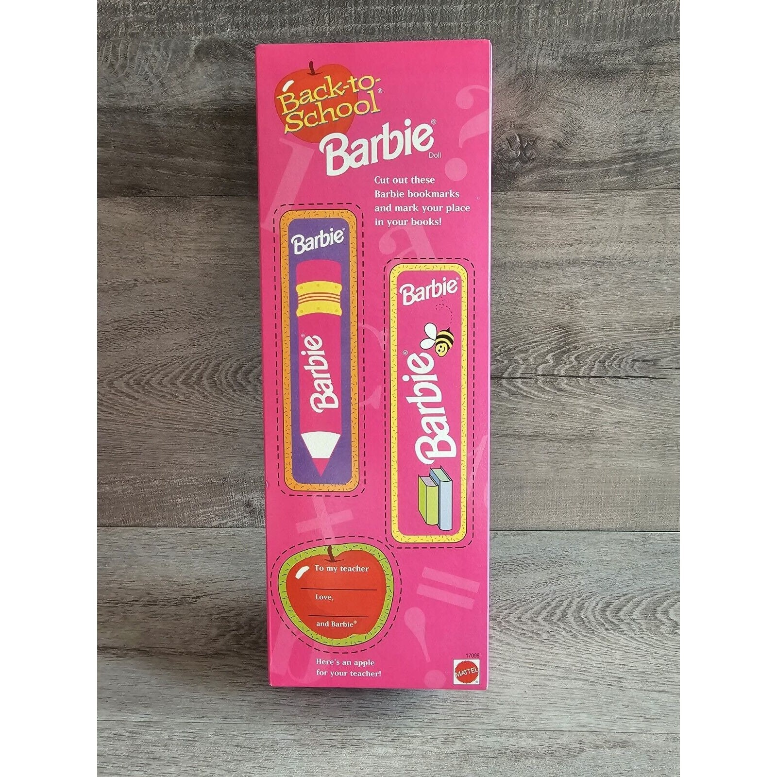 NEW 1996 Barbie Back to School Doll - Special Edition - Mattel #17099 ...
