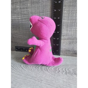 Luvs Diapers Barney Beanie Plush Special Limited Edition 2000 Stuffed 6 ...