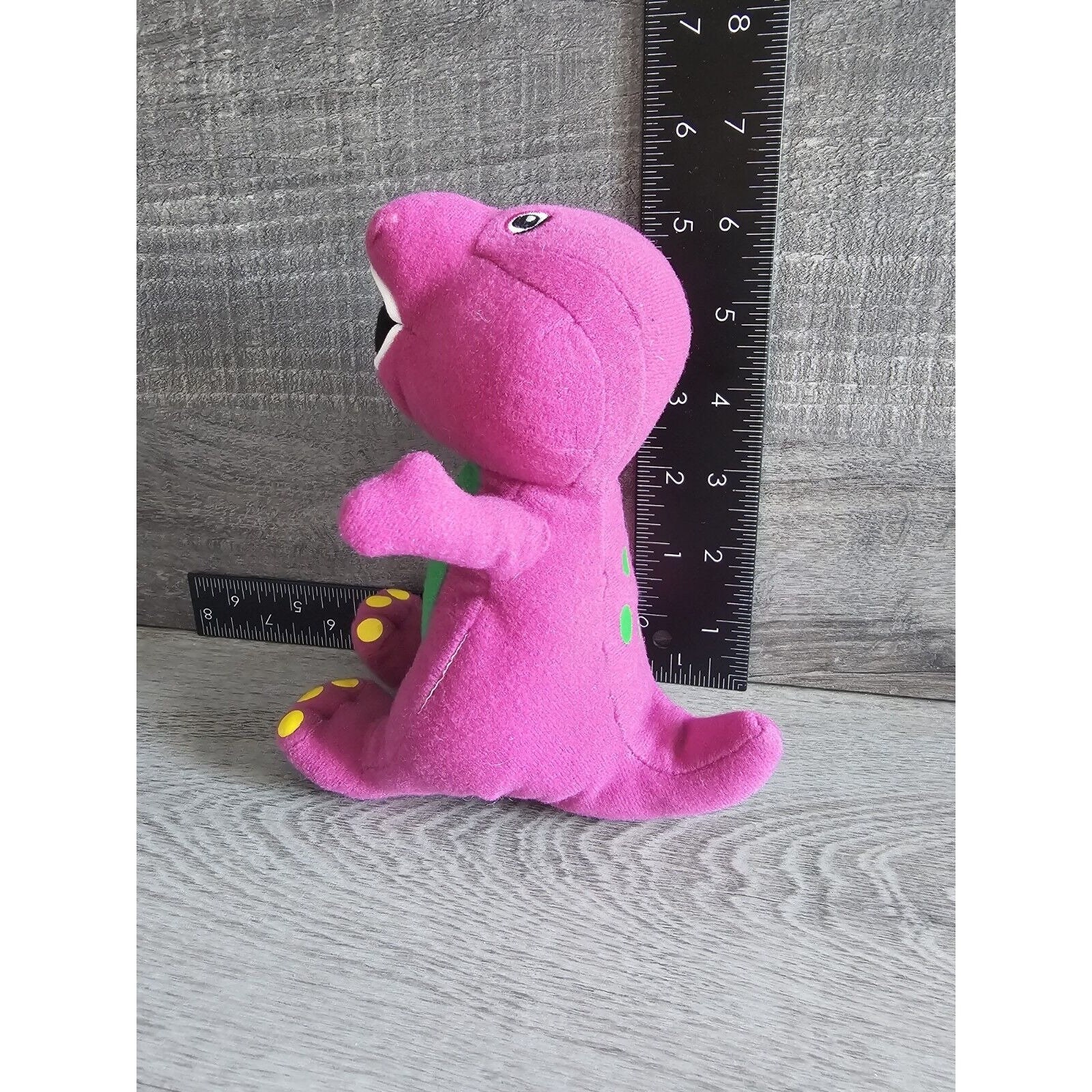 Luvs Diapers Barney Beanie Plush Special Limited Edition 2000 Stuffed 6 Etsy UK