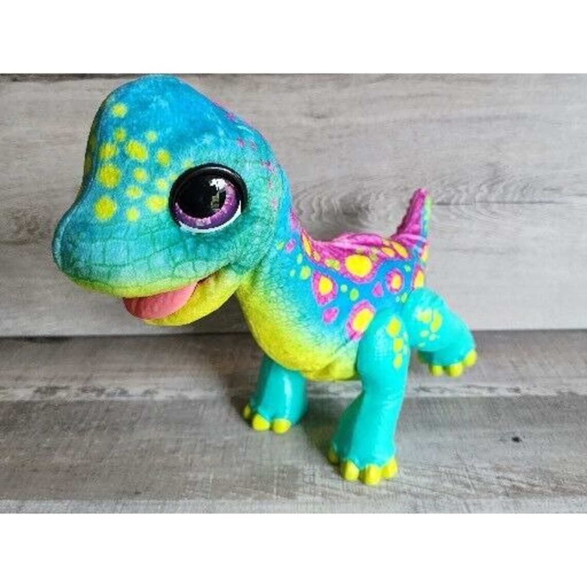 Furreal Snackin Sam the Bronto Interactive Animatronic Plush Toy ...
