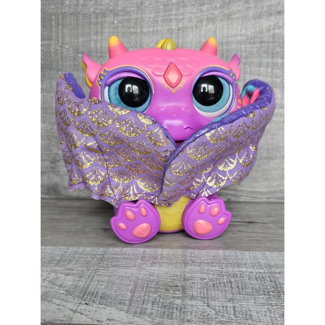 Furreal Friends Moodwings Baby Dragon Electronic Interactive Pet Hasbro ...