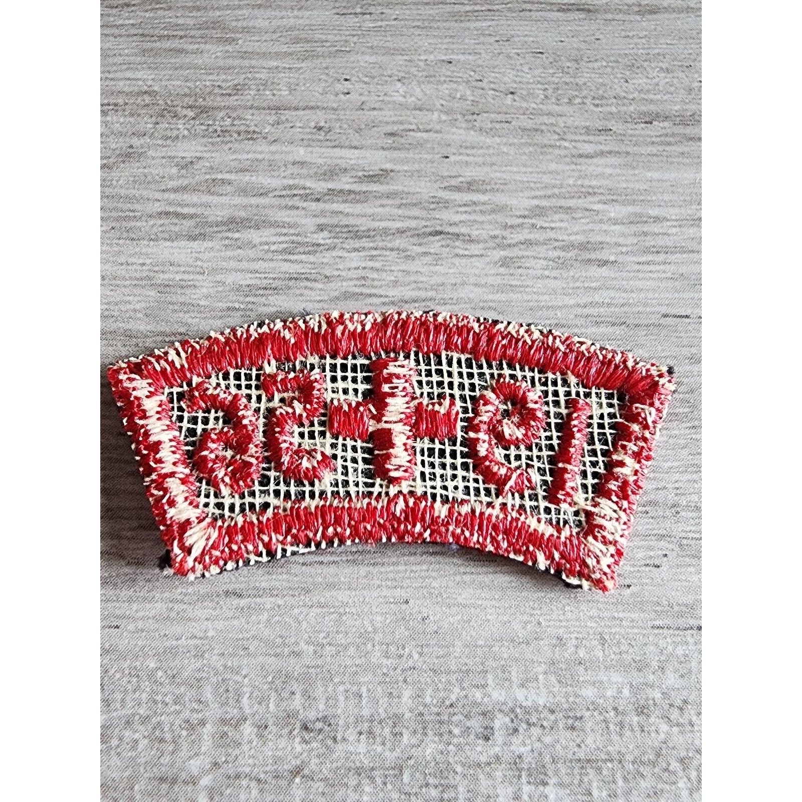 Vintage Boy Scout Red Black Segment PATCH 19+56 BSA Camp Camping Badge 1950s - Etsy