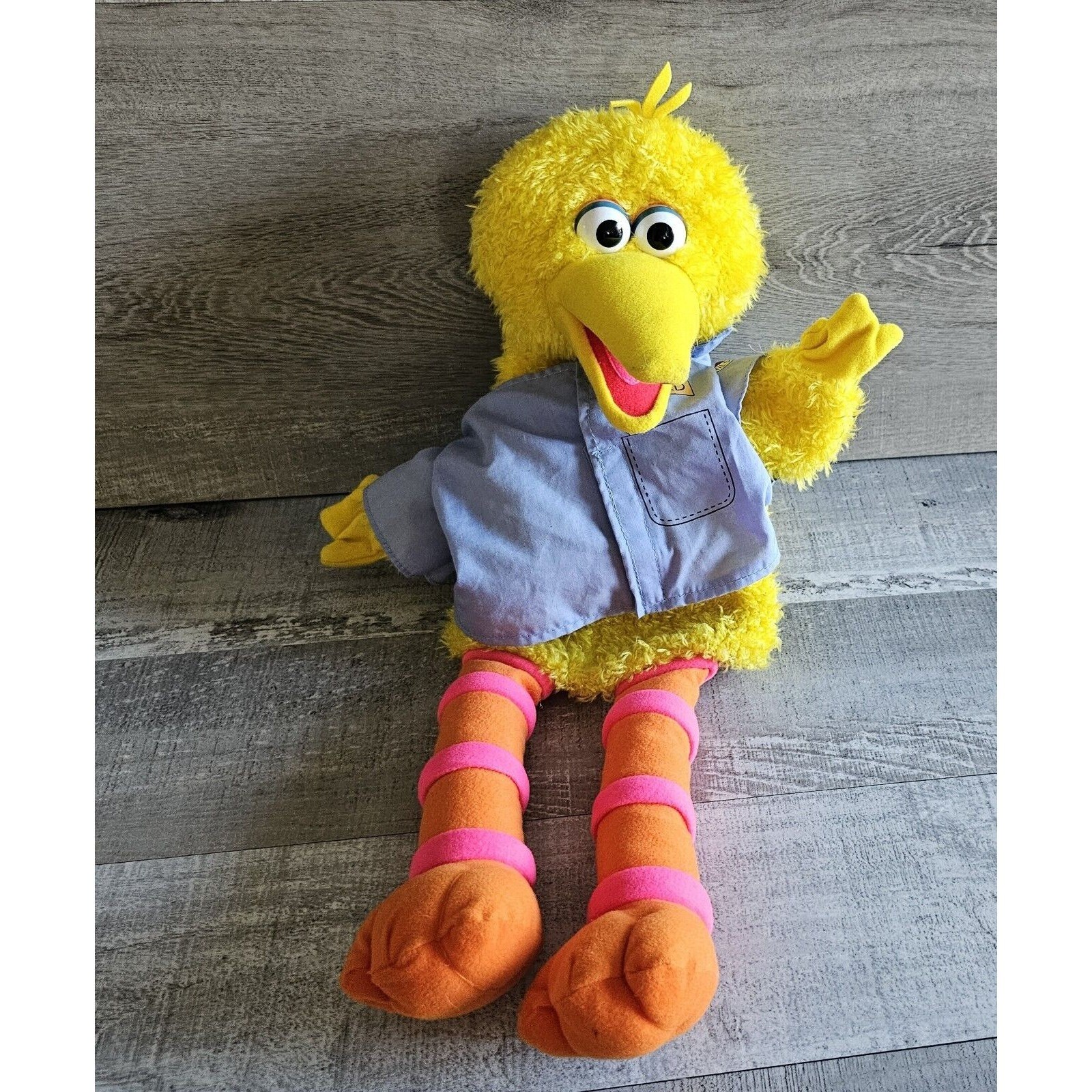 Vintage BIG BIRD Applause Sesame Street Muppet Plush Puppet - Etsy