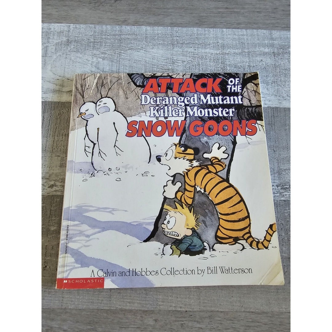 1992 Calvin and Hobbes Attack of the Snow Goons Bill Watterson ...