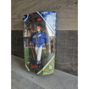 Barbie LA Dodgers Collector Edition Doll MLB Baseball 1999 NIB Mattel ...