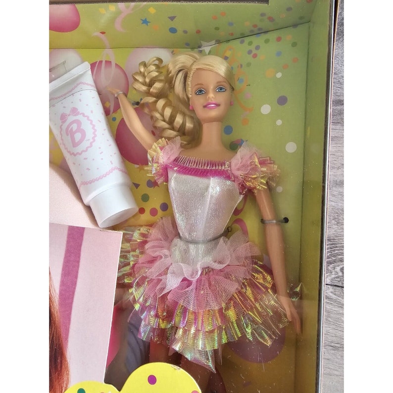 Barbie Celebration Cake Doll With Cake Skirt 1999 Mattel No. 22902 NRFB ...