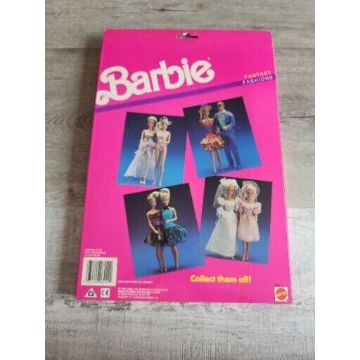 1989 Vintage Mattel Barbie & Ken DOLL FANTASY Fashion Set Outfits ...
