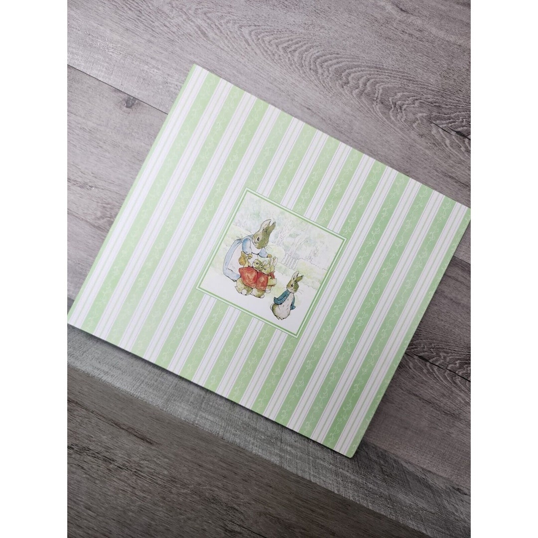 Beatrix Potter Peter Rabbit Scrapbook CR Gibson Vintage Green - Etsy