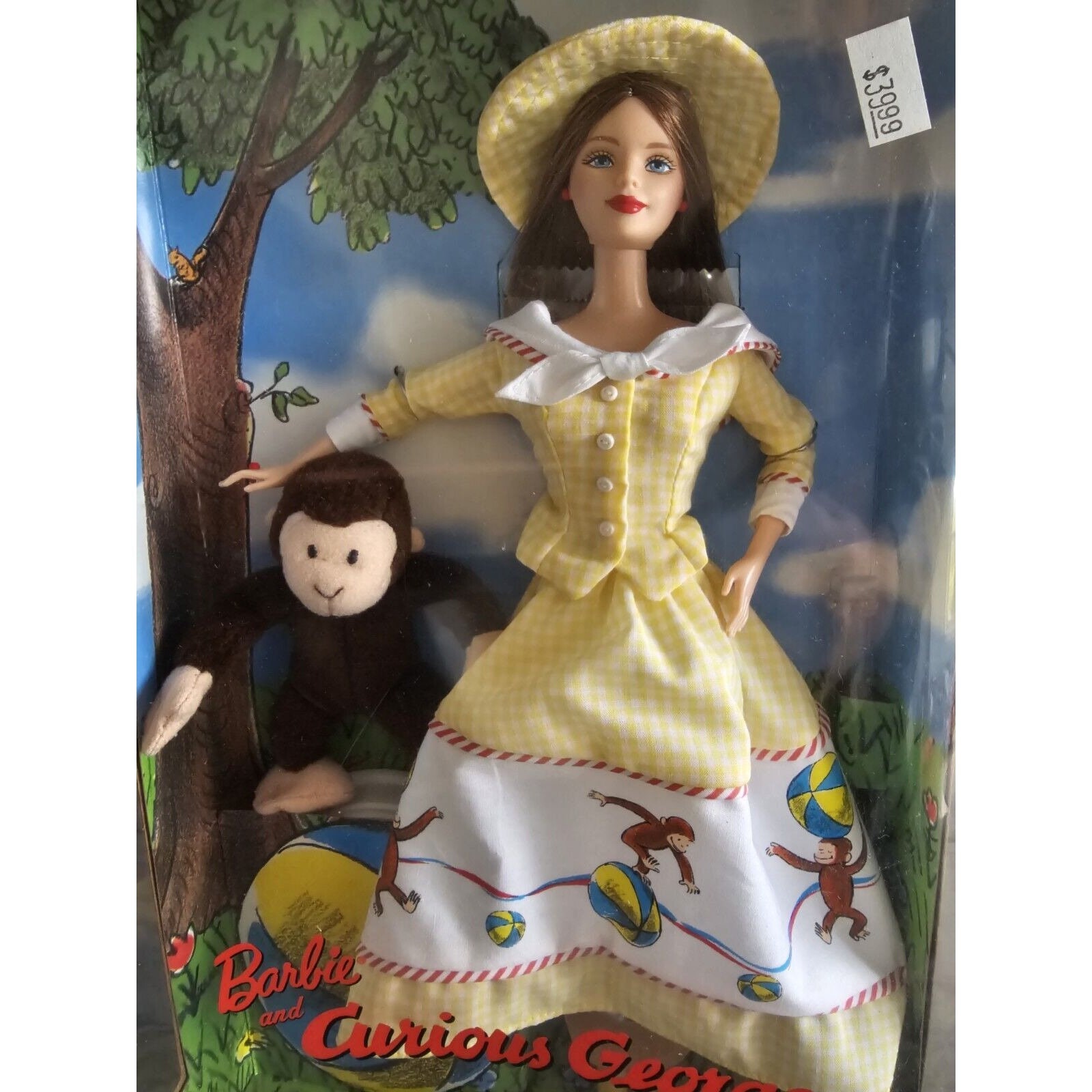 Vintage Barbie and Curious George 2000 2nd Keepsake Treasures ...