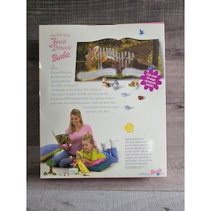 The Tale of the Forest Princess Barbie Doll A Golden Book 2000 Mattel ...