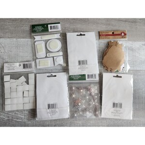 3D Stickers Large LOT - Recollections - Christmas Wreaths Wood Calendar ...