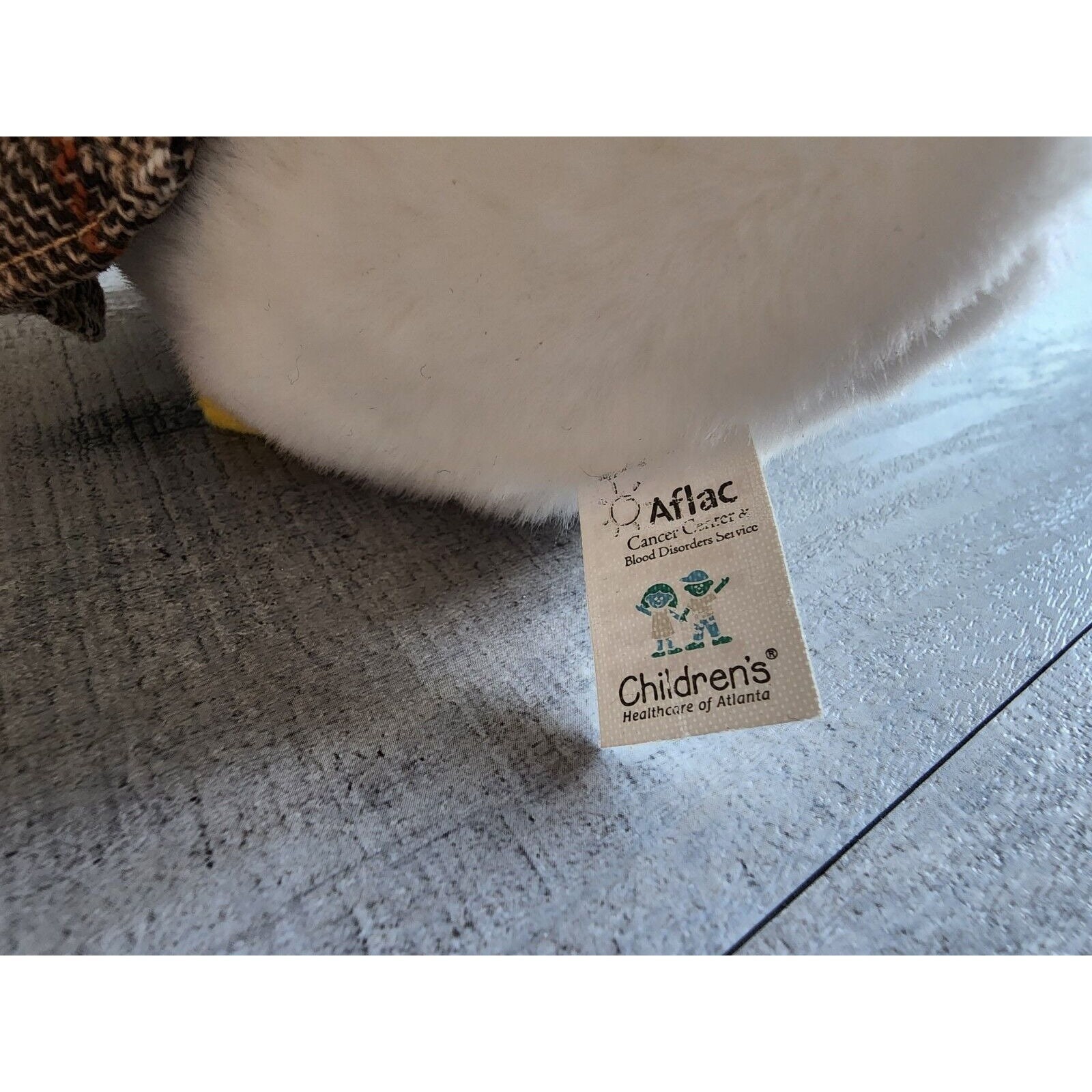 Aflac Duck Professor Plush Stuffed Animal Toy Monocle Bowtie Tweed ...