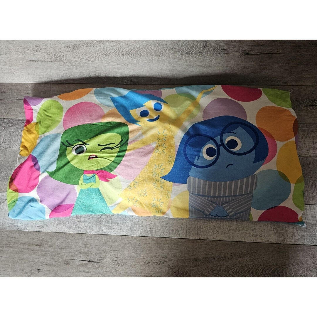 Disney Pixar Inside Out Long Bedding Pillow Kids Bedroom Decor Disney ...