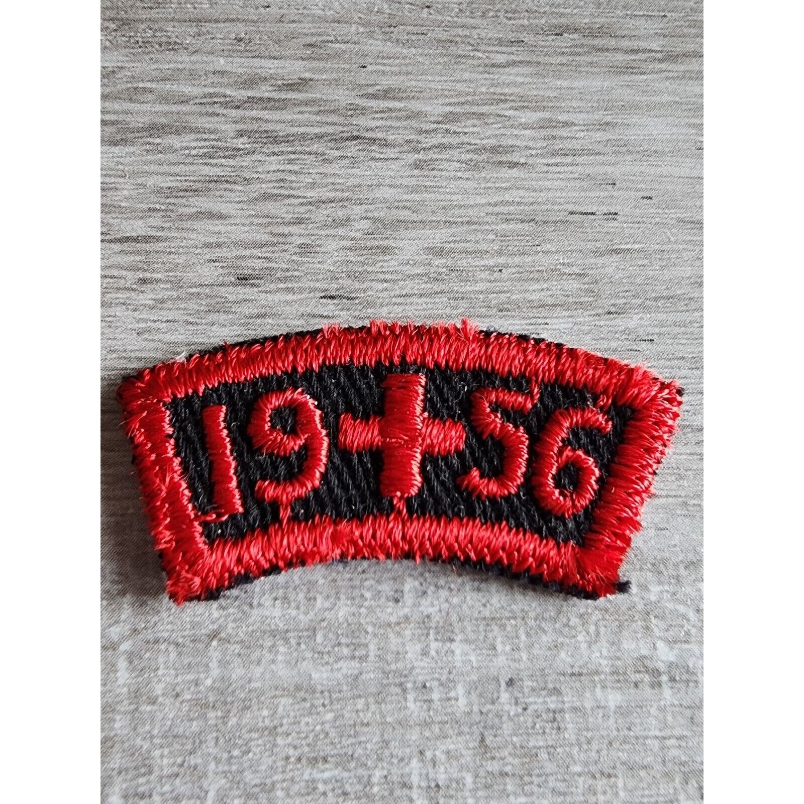 Vintage Boy Scout Red Black Segment PATCH 1956 BSA Camp - Etsy