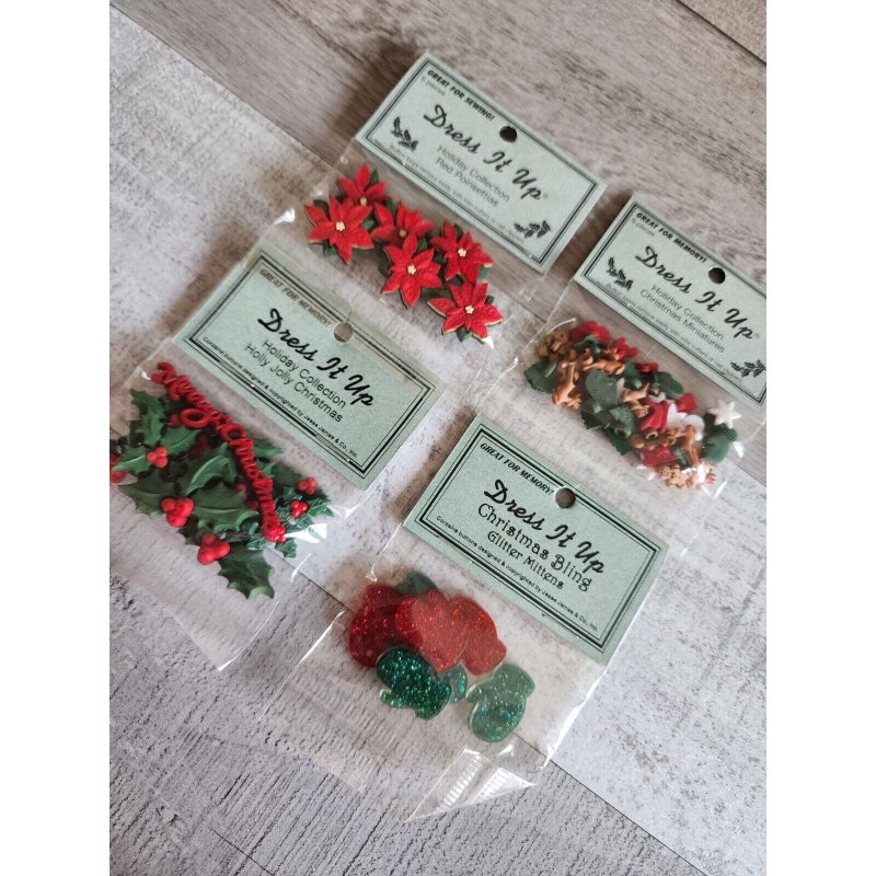 Christmas Embellishments - Etsy