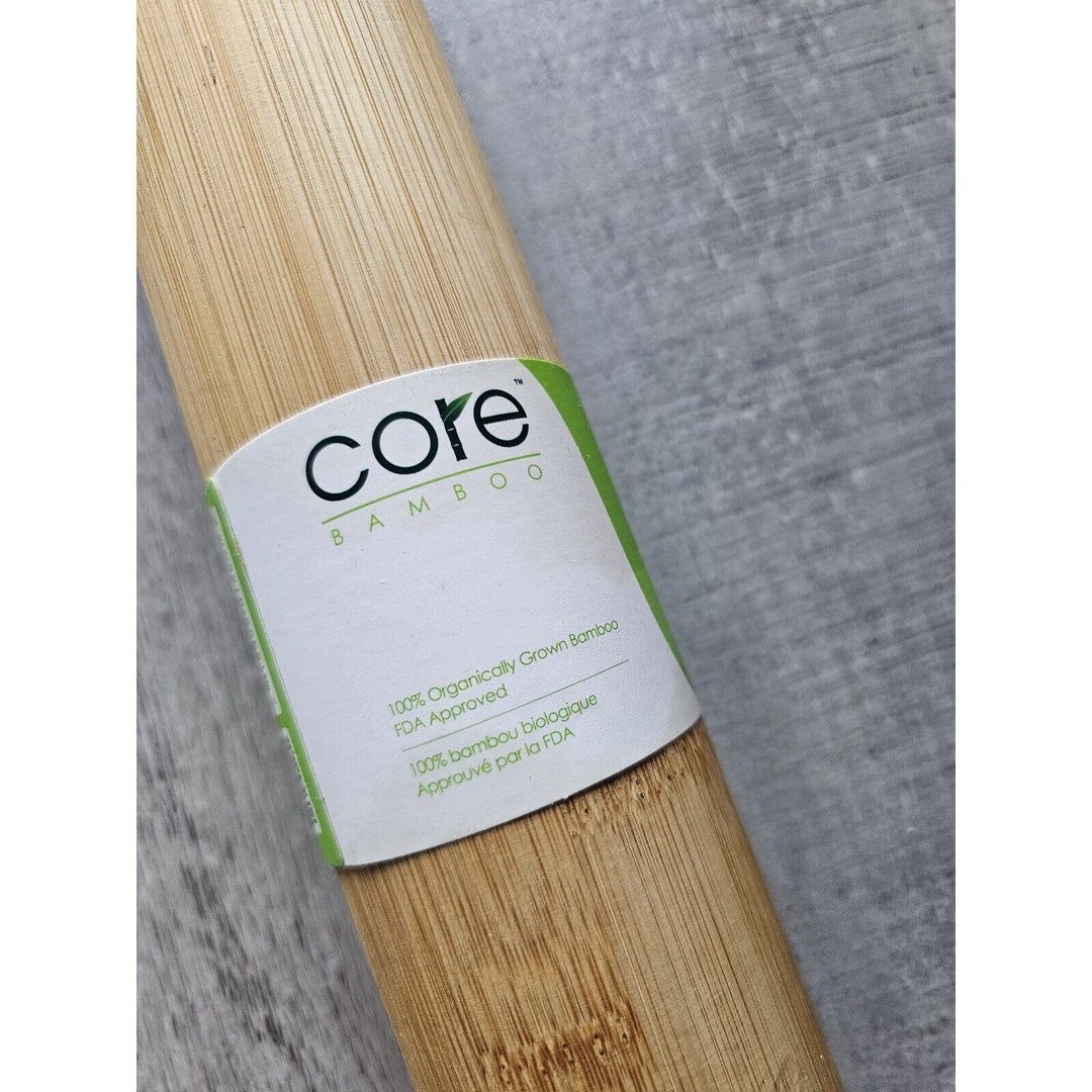 Core Bamboo 100% Organically Grown 20 Inch Traditional Rolling Pin New ...