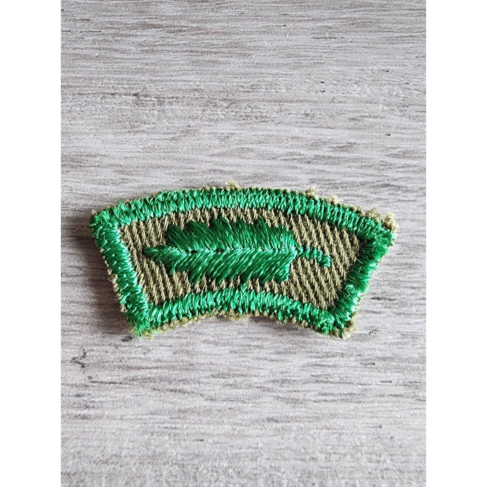 Vintage Boy Scouts BSA Segment Patch Leaf Green Khaki Background Rounded 1950s - Etsy