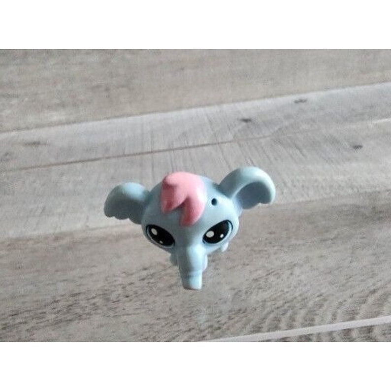 Littlest Pet Shop Pets in the City 334 Malik Greystone Elephant LPS - Etsy