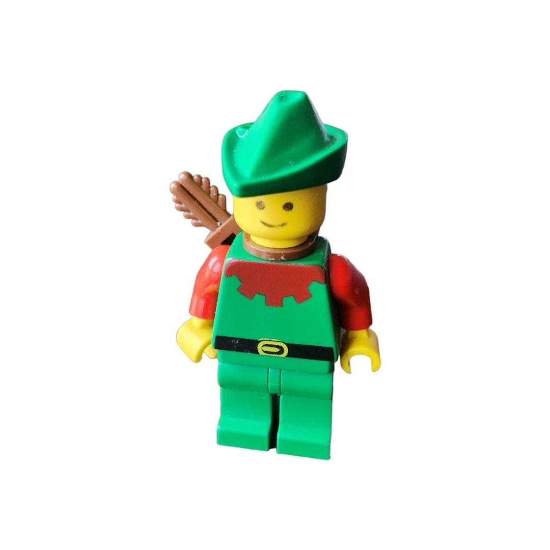 Lego Castle Forestman Minifigure Minifig Red Collar Vintage Castle ...