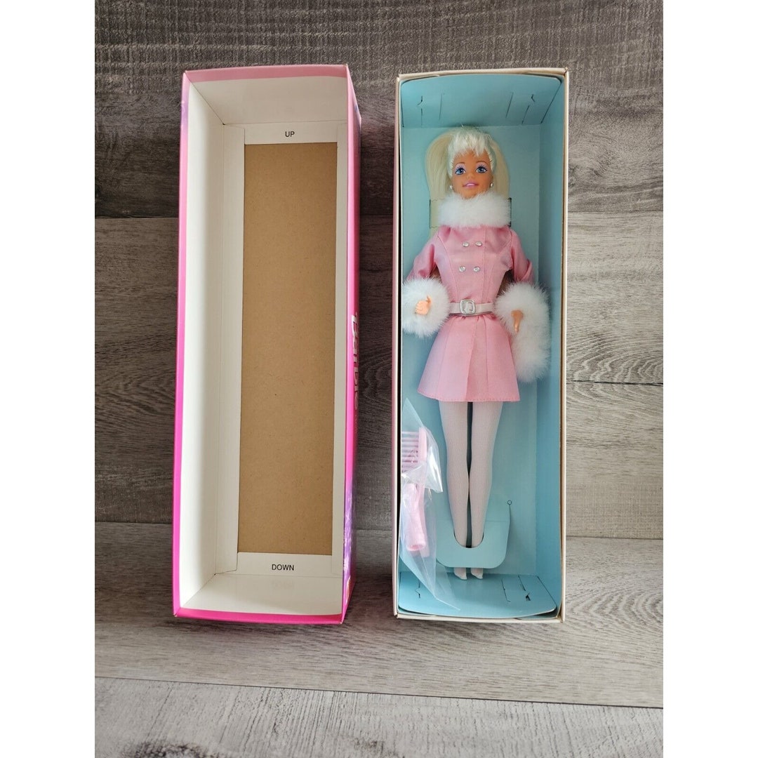 Vintage 1997 Winter Dazzle Barbie Doll General Mills Special Edition ...
