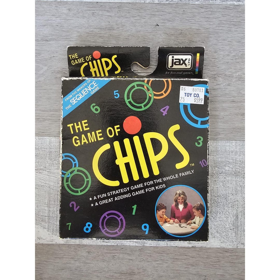 Vtg JAX Ltd the Game of Chips 1999 Complete - Etsy