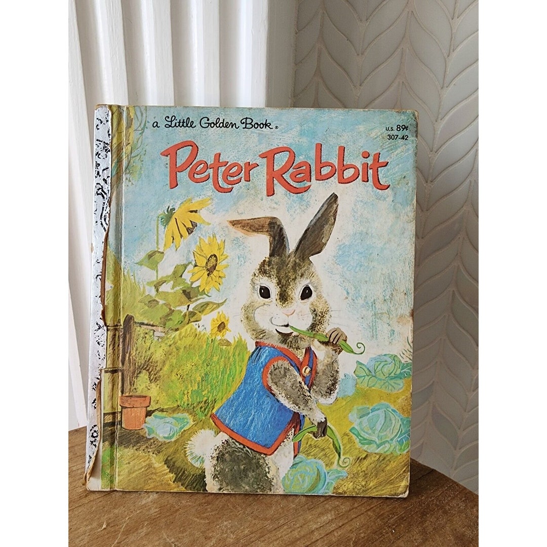 1970 A Little Golden Book #307-42 Peter Rabbit Beatrix Potter Vintage ...