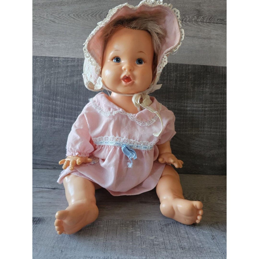 Vintage 1973 Ideal Toy Corp Hard Body Baby Doll 16” RAD - 17 2M-5852-01 ...
