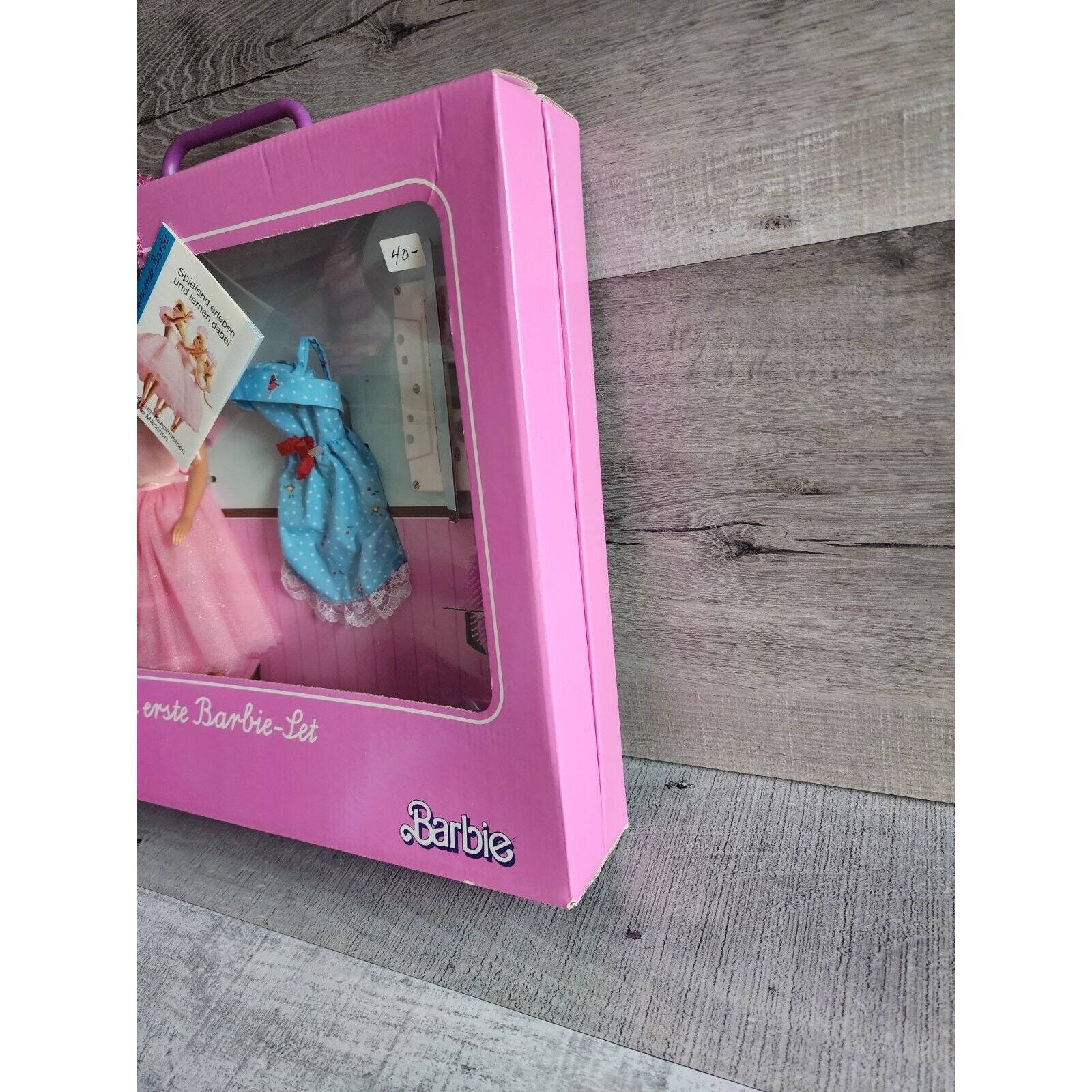 Barbie Meine Erste My First Barbie Set Ballerina Doll German Mattel ...