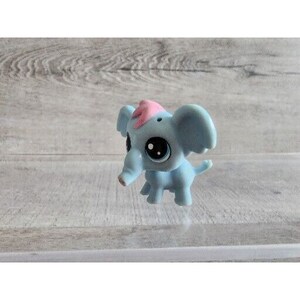 Littlest Pet Shop Pets in the City #334 Malik Greystone Elephant LPS - Etsy