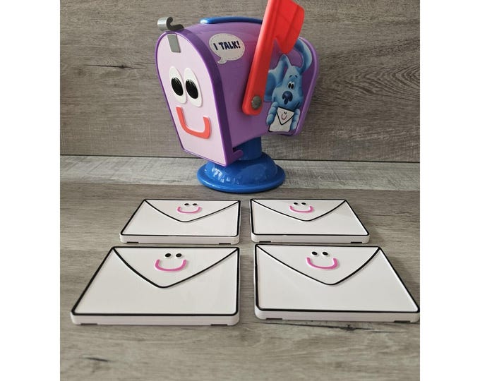 Blues Clues & You Talking Mail Time Mailbox With Letters Interactive ...