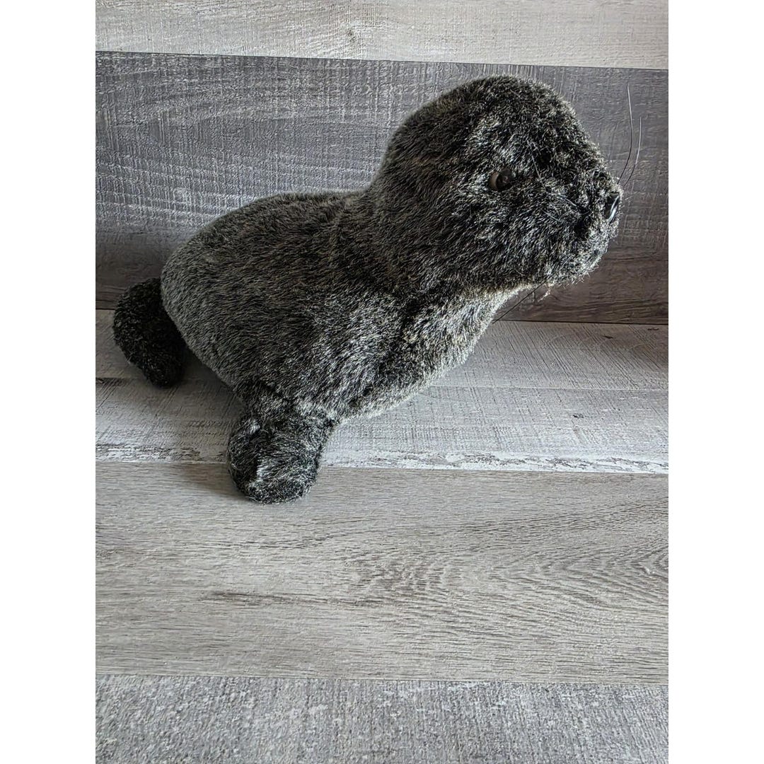 Vintage 15" Seal Plush Stuffed Classroom Marine Ocean Sea 1987 No Sound ...